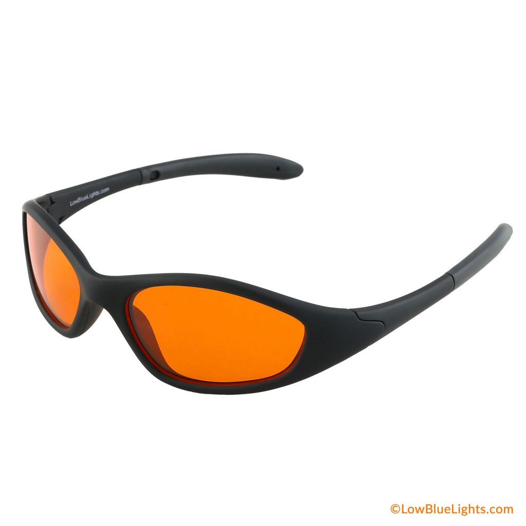 Stylish Blue Light Blocking Single Lens Sleep GlassesLowBlueLights.com