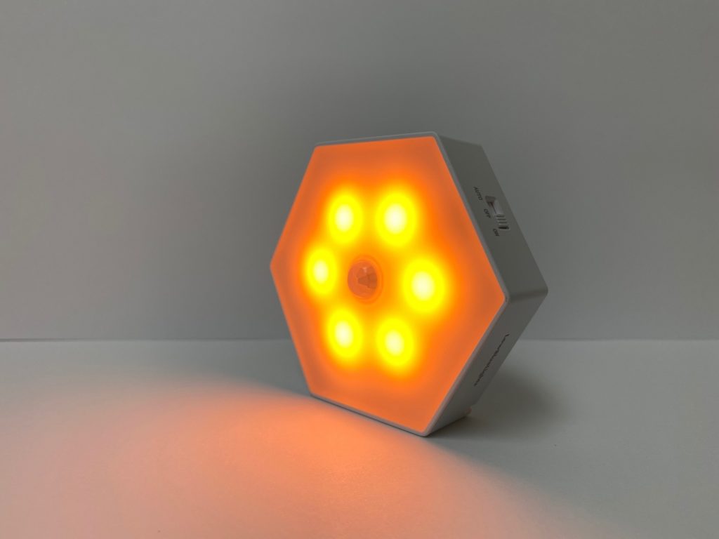 Blue-Free Motion Sensor Light