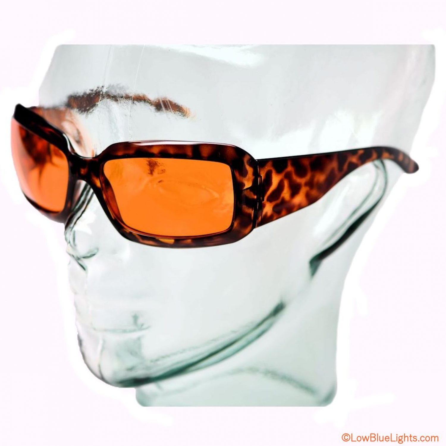 Stylish Larger Lens Sleeping GlassesLowBlueLights.com