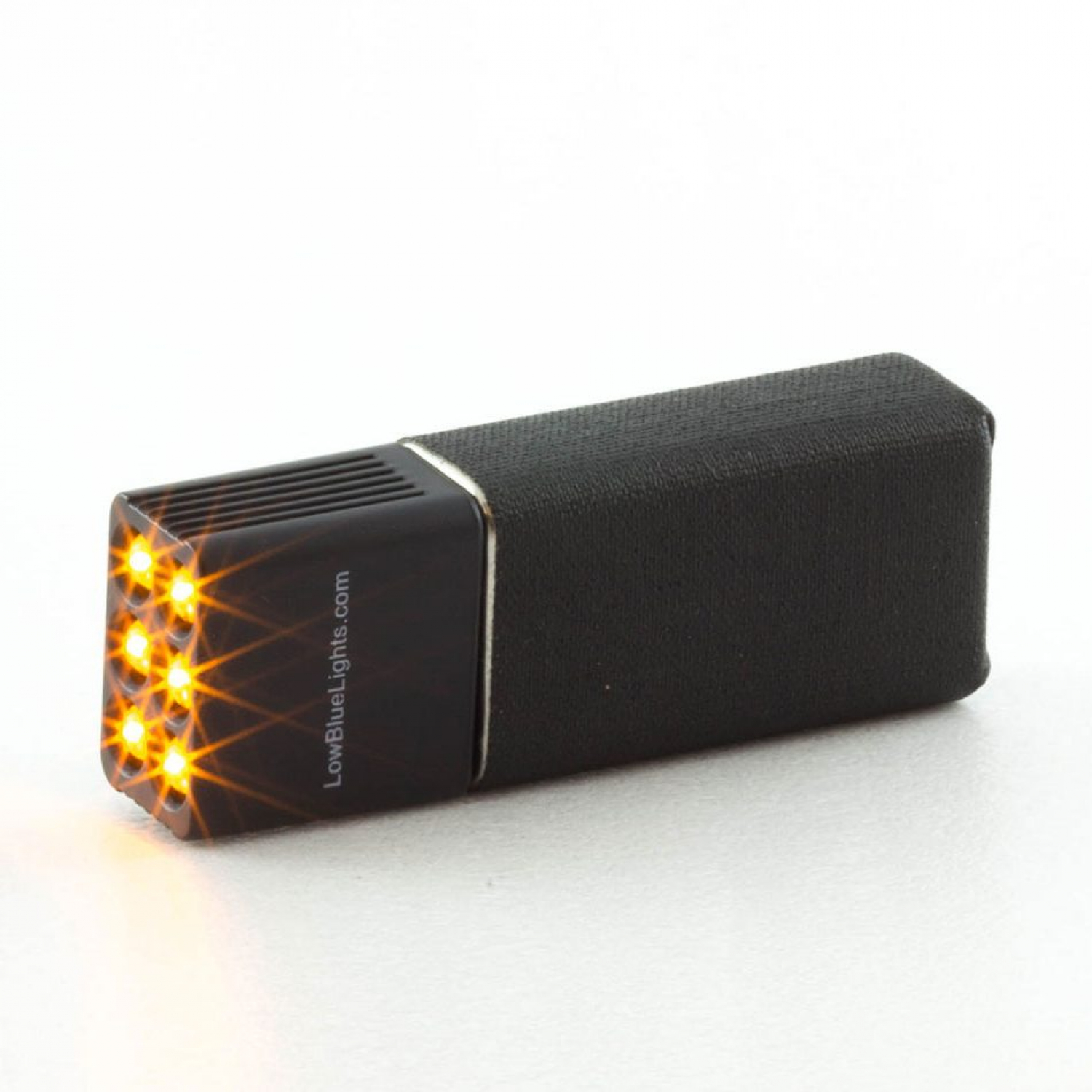 Mini Amber Flashlight (9V-battery)LowBlueLights.com